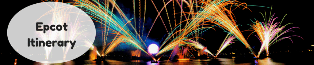 Epcot Itinerary - Mickey Chatter