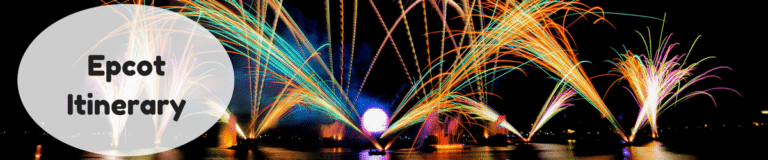 Epcot Itinerary - Mickey Chatter