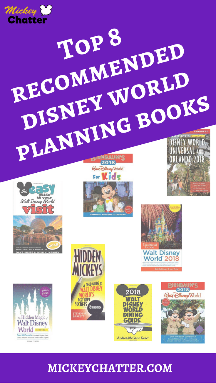 Top 8 Recommended Disney Planner Books for Walt Disney World - Mickey ...