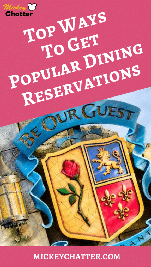 How to Get Disney Dining Reservations at the Most Popular Restaurants ...