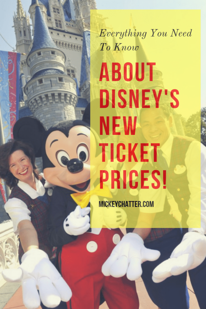 New Disney World Ticket Pricing Structure - Mickey Chatter