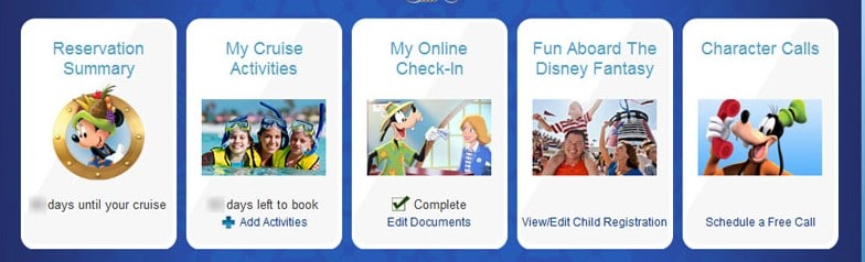 Important Things to Do During your Disney Cruise Online Check-In ...