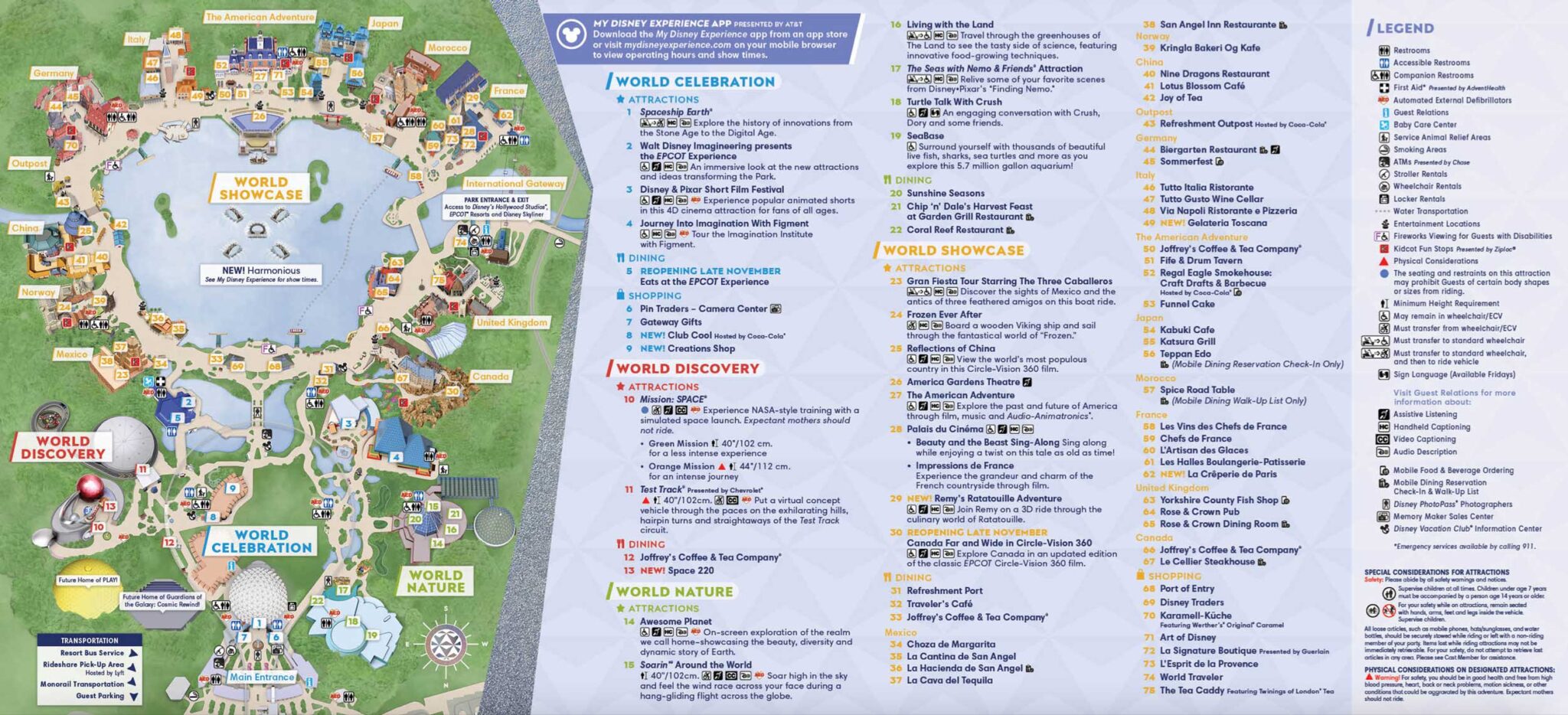 Epcot Itinerary - Mickey Chatter